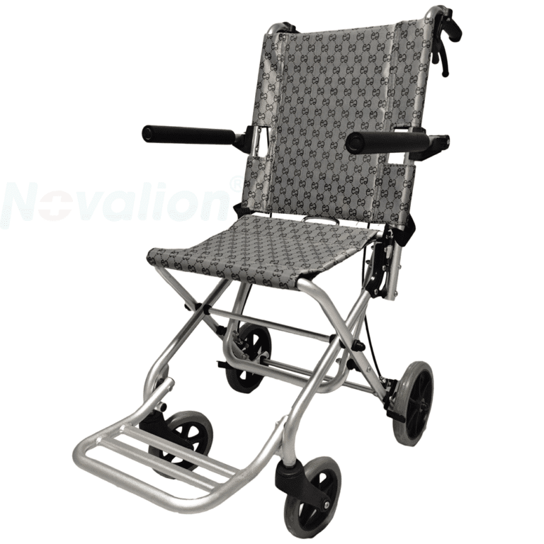 Foldable Ultra Lightweight Portable Aluminum Wheelchair