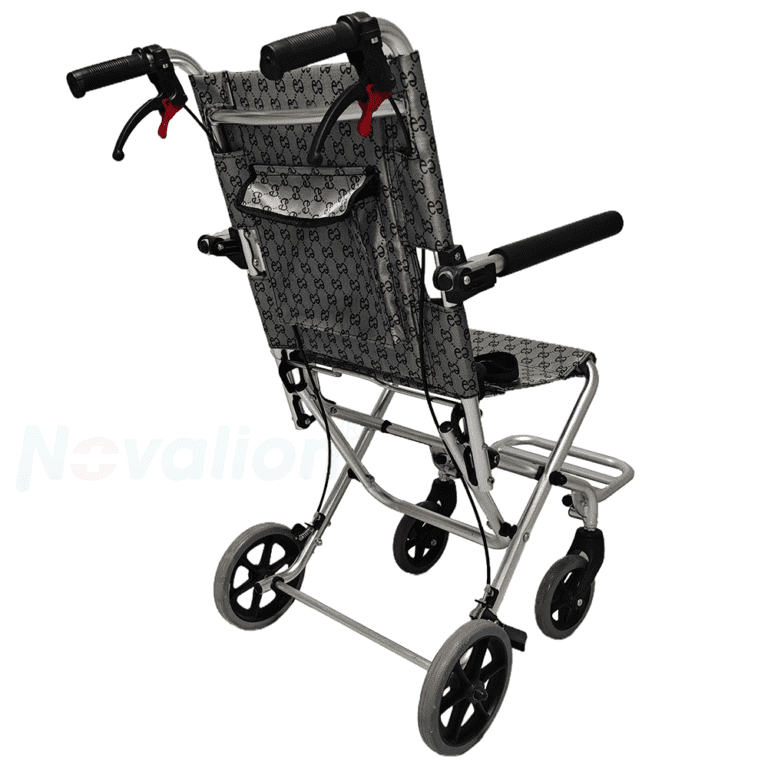 Foldable Ultra Lightweight Portable Aluminum Wheelchair
