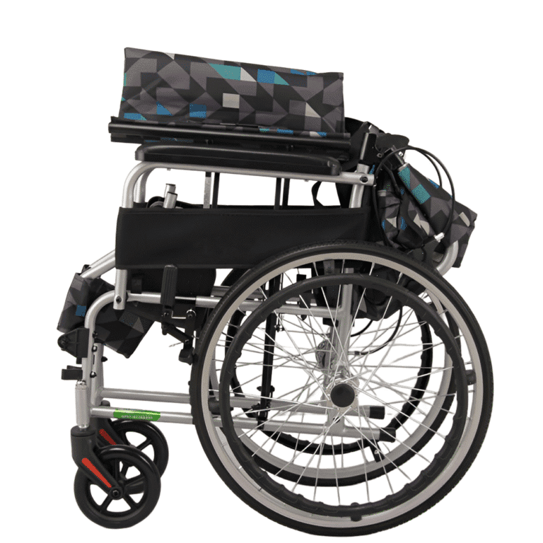 Ultra Lightweight Portable Outdoor Aluminum Wheelchair