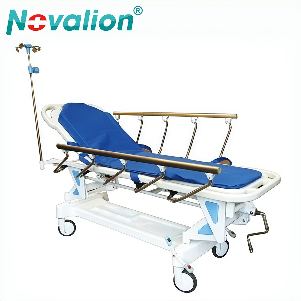 Heavy-Duty Patient Transfer Stretcher with Shock System