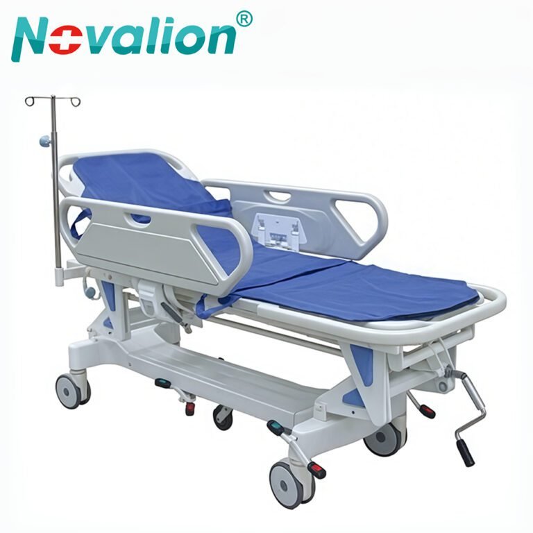 Shock-Absorbing Patient Transfer Stretcher