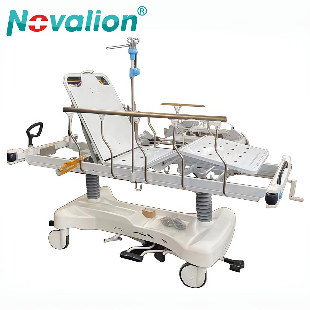 Hydraulic Adjustable Patient Transfer Stretcher