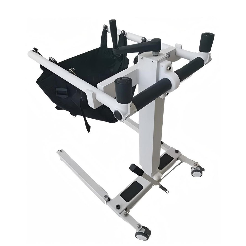 Manual Cranked Patient Lifter 150kg with Adjustable Sizes