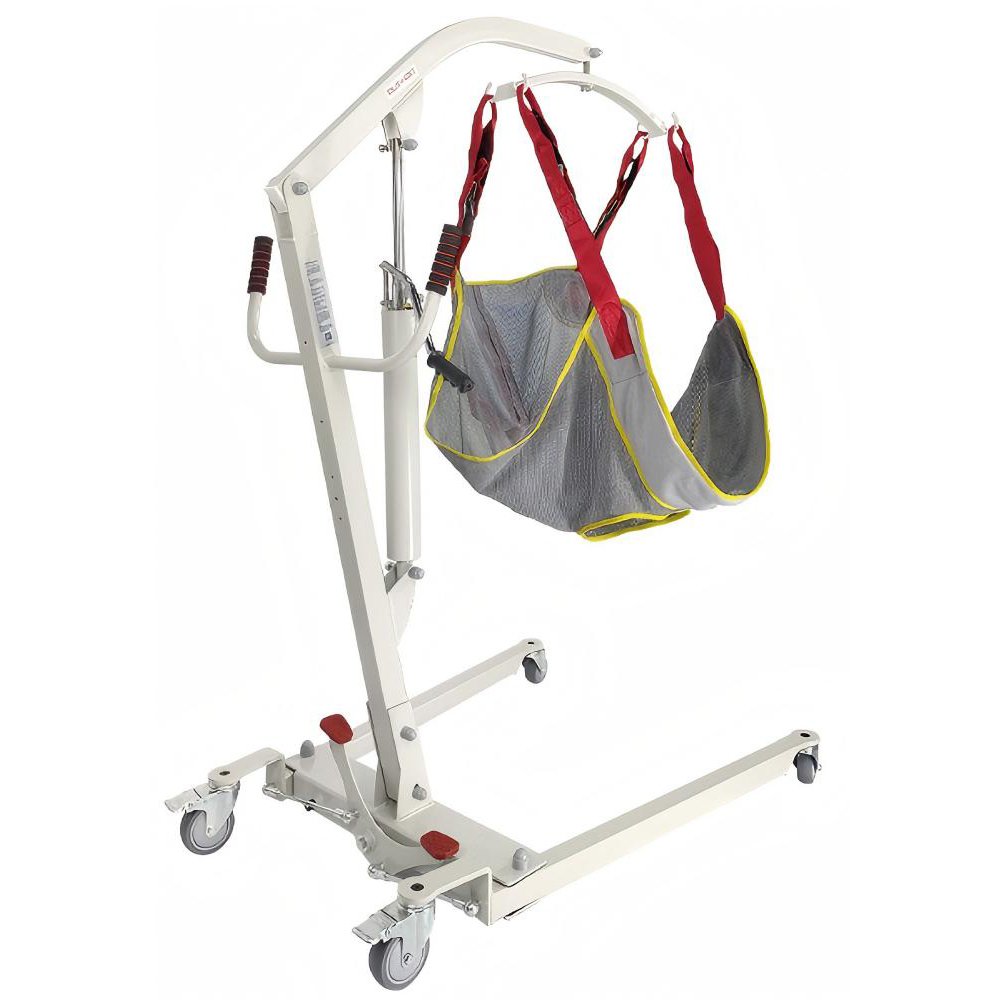 Manual Hydraulic Patient Lifter 150kg Versatile for Care