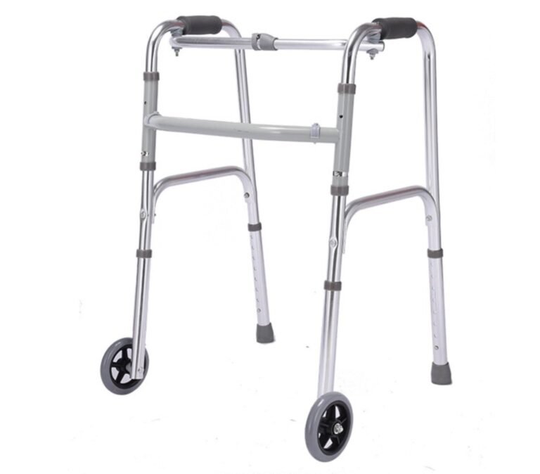 Aluminum Walker with Dual Front Casters for Daily Use