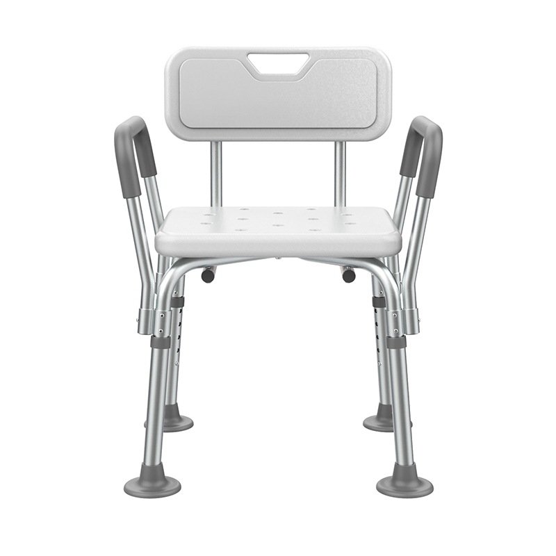 Heavy-Duty Aluminum Shower chair with Adjustable Height