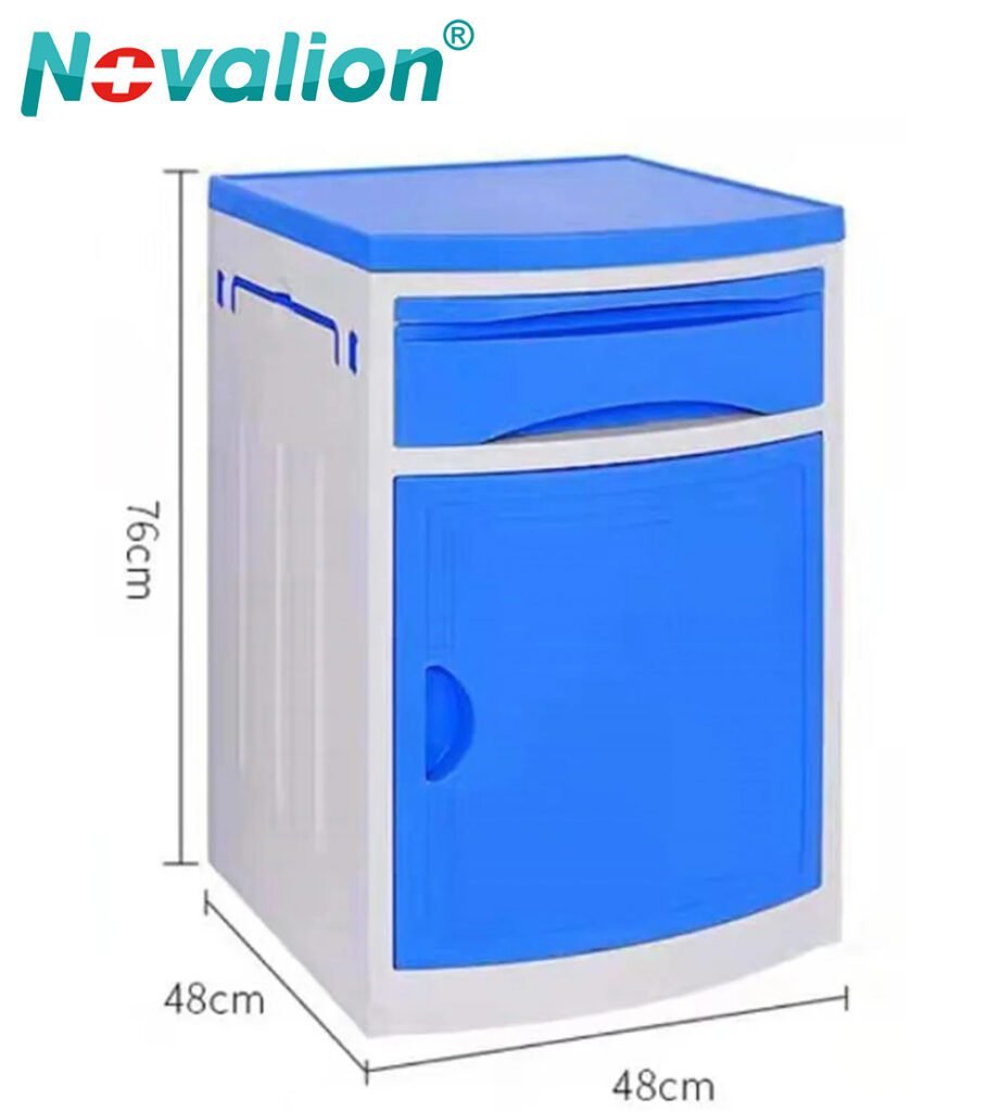 Practical ABS Medical Bedside Cabinet for Healthcare Setting