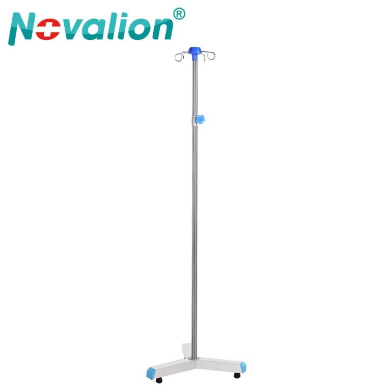 Stainless Steel Infusion Stand with 4 Hooks