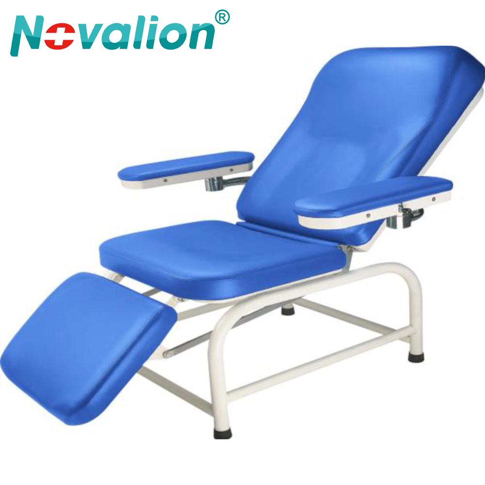 Adjustable Blood Donation Chair with Arm Boards