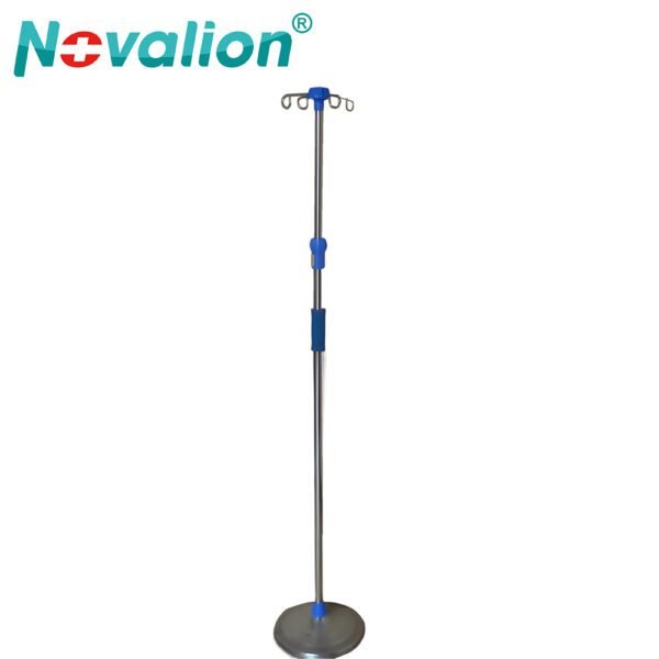 Heavy-Duty Stainless Steel Infusion Stand with ABS Shield