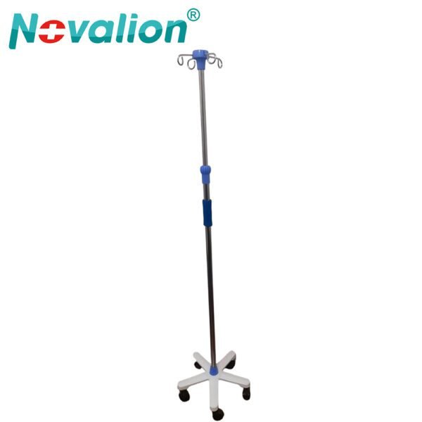 Medical-Grade Stainless Steel Adjustable Infusion Stand