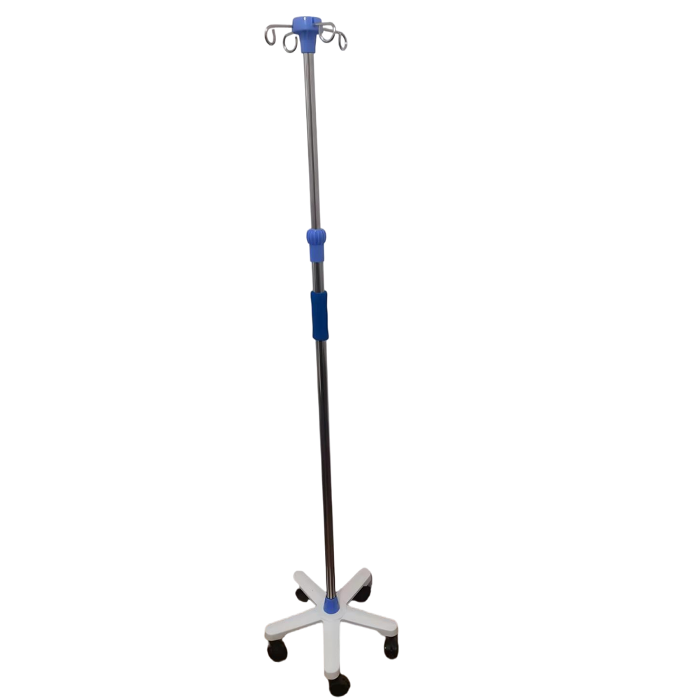 Medical-Grade Stainless Steel Adjustable Infusion Stand
