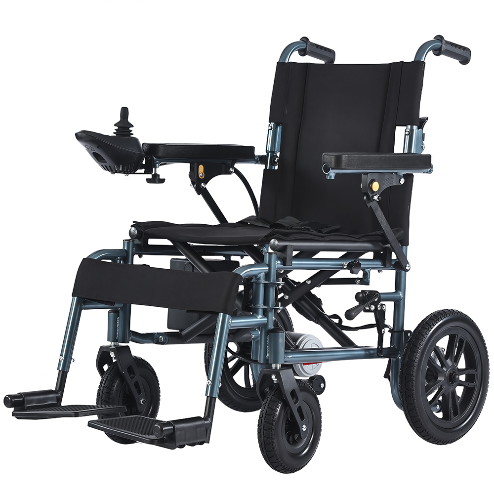 Carbon Steel Electric Wheelchair with Removable Legrest